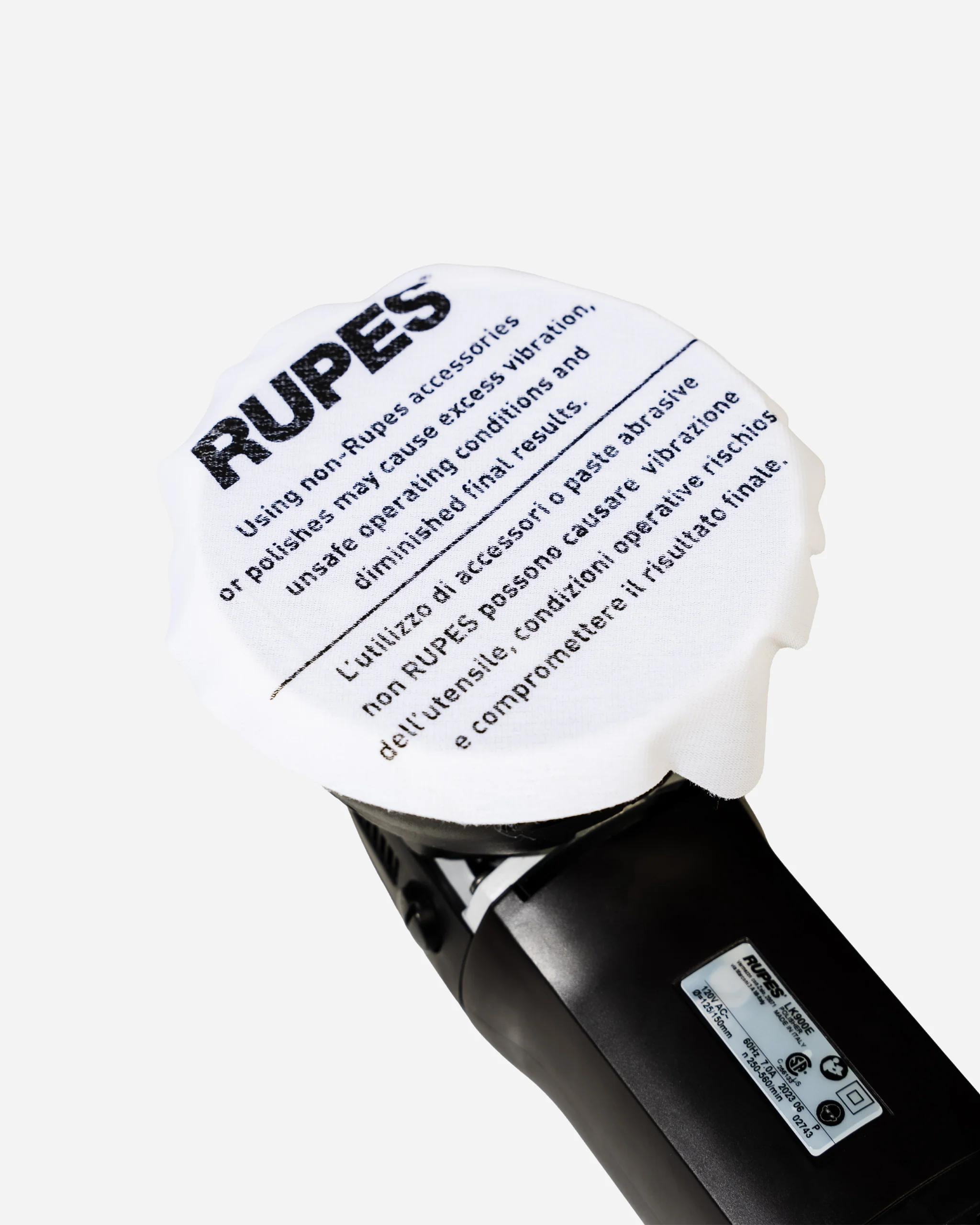RUPES Bigfoot LK900E Mille Gear Driven Dual Action Polisher - Adam's ...